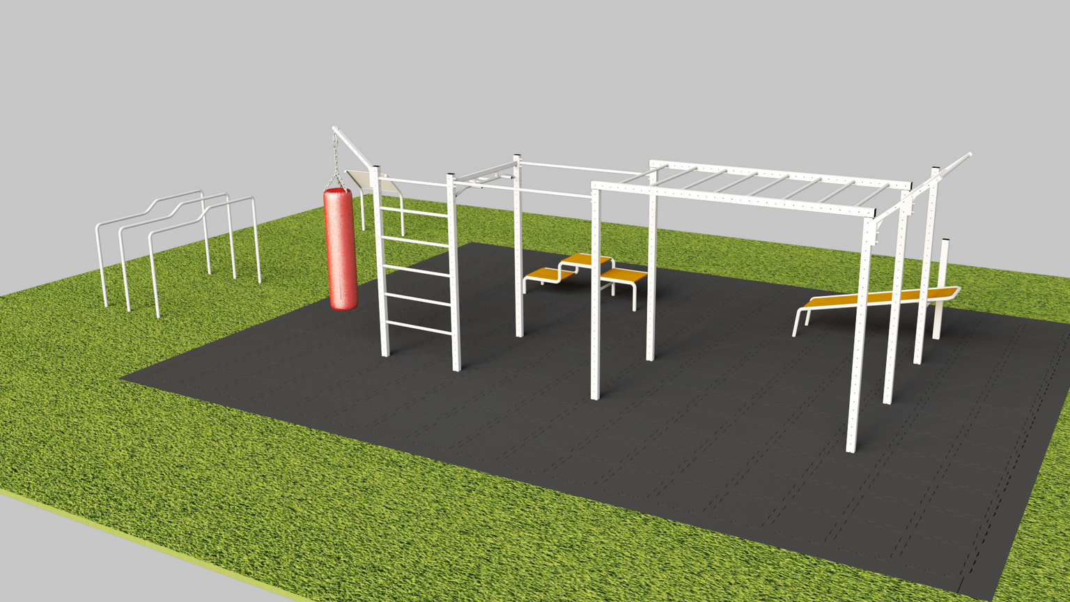 Ninja Warrior Parcours - aufregende Abenteuer im Garten Ninja Warrior Parcours - aufregende Abenteuer im Garten
